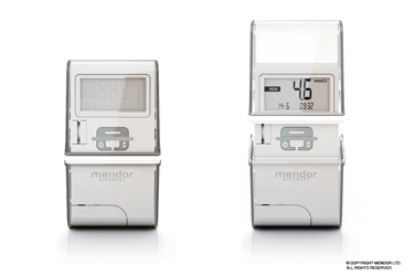 Mendor Discreet Blood Glucose Meter - All-in-One Blood Sugar Testing
